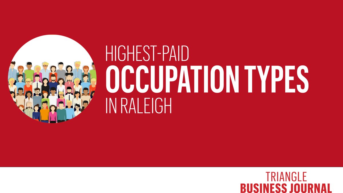 These are the highest-paid occupation types in Raleigh (Slideshow ...