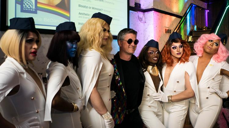 United Airlines proudly does drag for for first time for Pride month ...