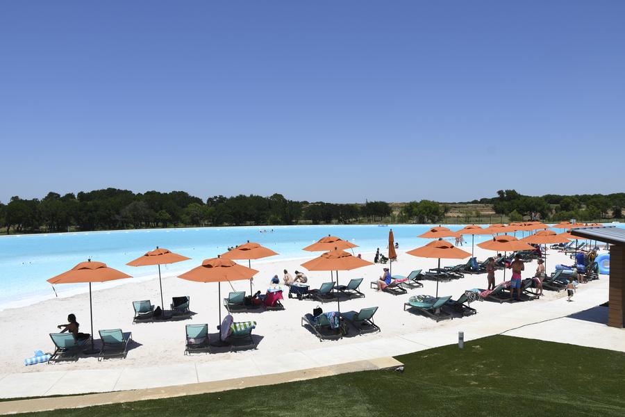 A look at Windsong Ranch's Crystal Lagoon - Dallas Business Journal