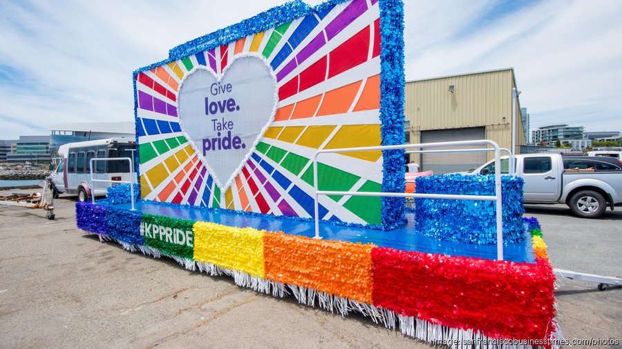 With San Francisco Pride this weekend, take a sneak peek at some of the floats for companies in ...