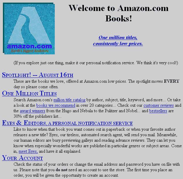 Amazon timeline - Bizwomen