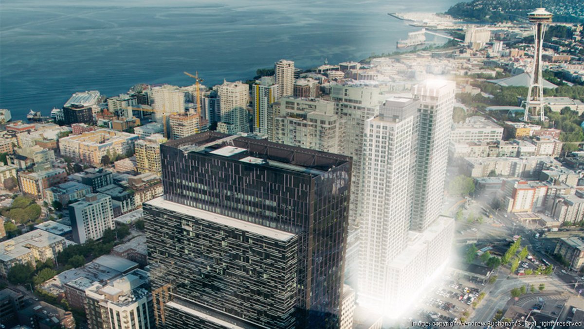 2-tower Seattle House project tops out in Denny Triangle - Puget Sound ...