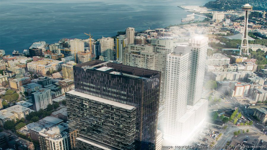 2-tower Seattle House project tops out in Denny Triangle - Puget Sound ...