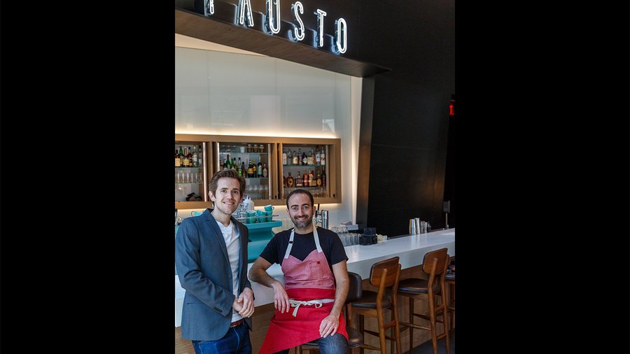 Fausto, downtown's newest restaurant, is now open inside of the CAC ...
