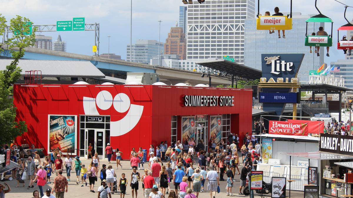 Summerfest local vendors optimistic after stormy start - Milwaukee ...