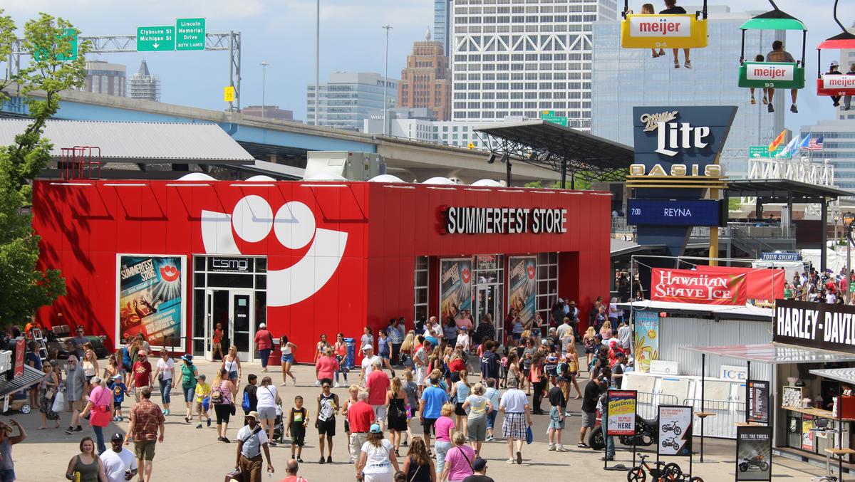 Summerfest continues as planned during COVID-19 outbreak - Milwaukee ...