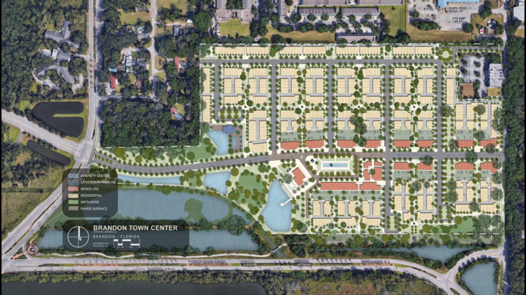 Brandon Town Center mixed-use development moves forward - Tampa Bay ...