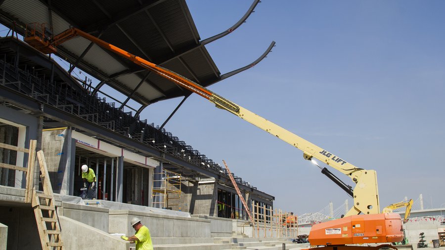 Louisville City FC stadium construction advances (PHOTOS) - Louisville ...