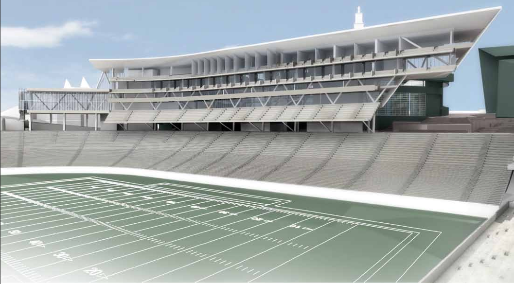 Get a peek at plans for UC's Nippert Stadium renovation - Cincinnati ...