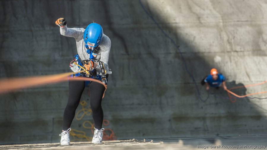 Going 'Over the Edge,' rappeling down a 22-story building - Boston ...