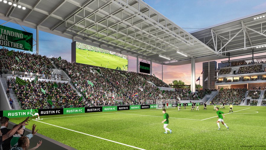Site plan for Austin FC stadium gets green light - Austin Business Journal
