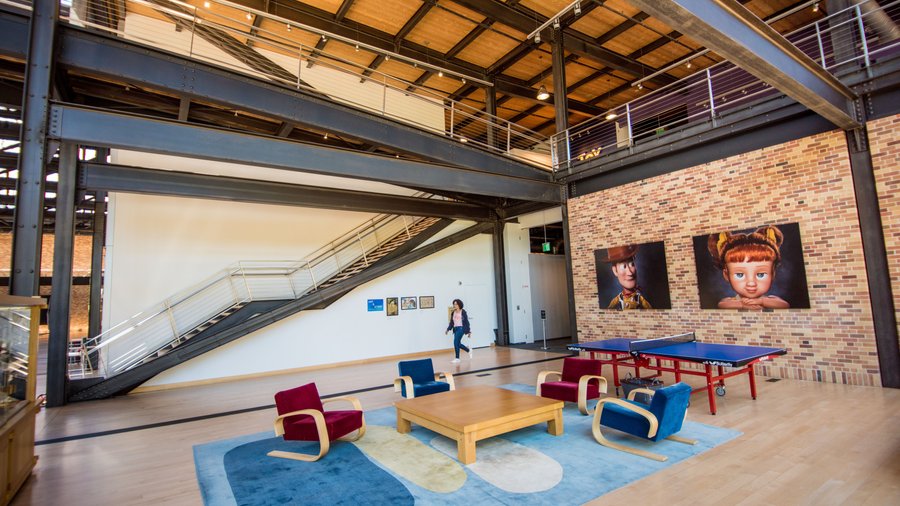 Steve Jobs Pixar Office