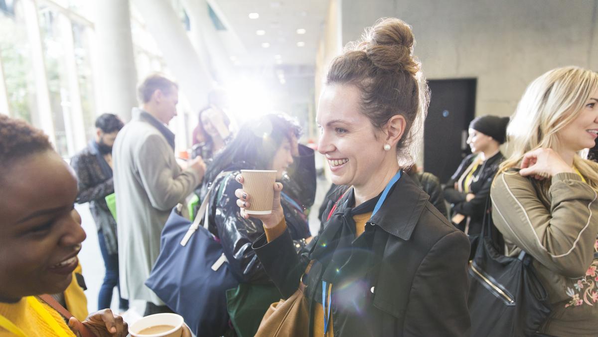 Connecting: Being receptive to a reception - Bizwomen