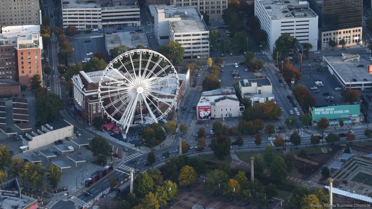Downtown Ferris wheel SkyView Atlanta closed for repairs - Atlanta ...