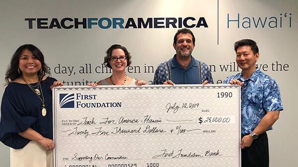 First Foundation Bank revamps its community giving program - Pacific ...