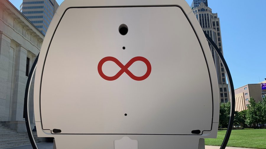 Virgin Hyperloop One test pod visits Ohio Statehouse - Columbus ...