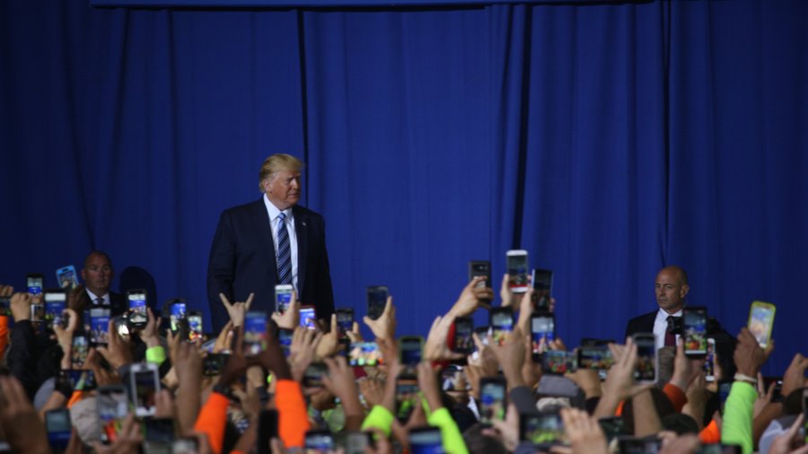 President Donald Trump visits Shell ethane cracker being built in ...