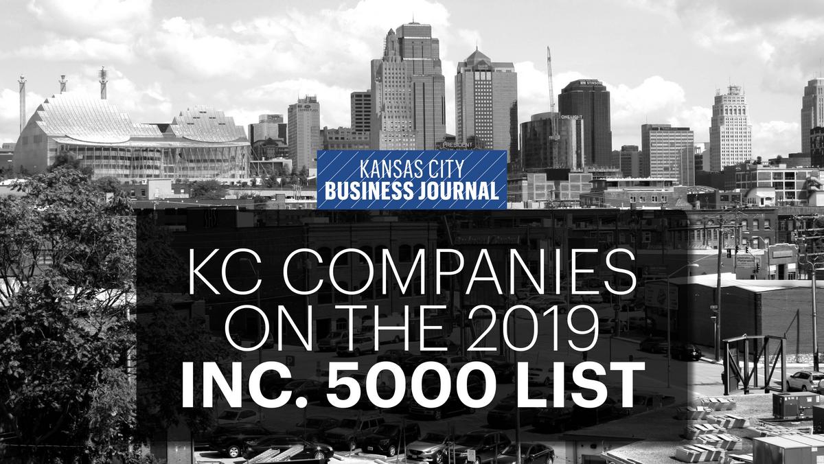 KC-metro companies post impressive rankings on Inc. 5000 in 2019 ...