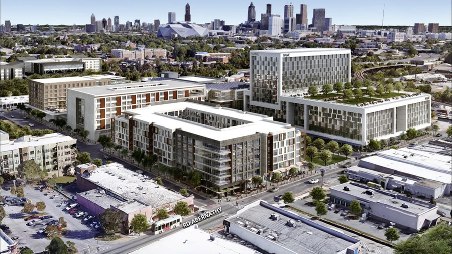 First look: $350 million mixed-use district planned for Mall at West ...