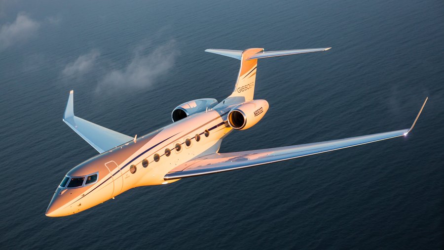 Gulfstream G650ER Aerial