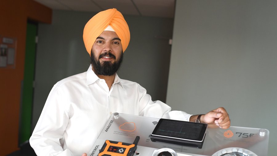 After six startups, here's why CEO Deepinder Singh is sticking with 75F as it takes on ...