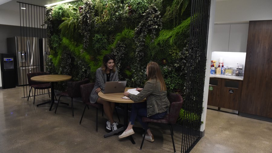 DBJ Offices: Tour Vertafore's neighborhood-themed Denver HQ for arcades ...