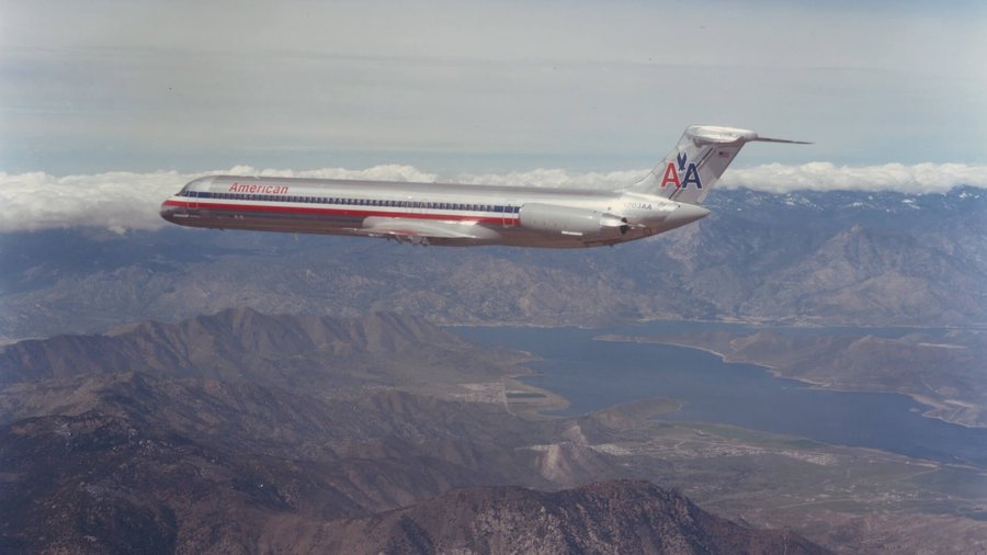 First MD 80 Delivery