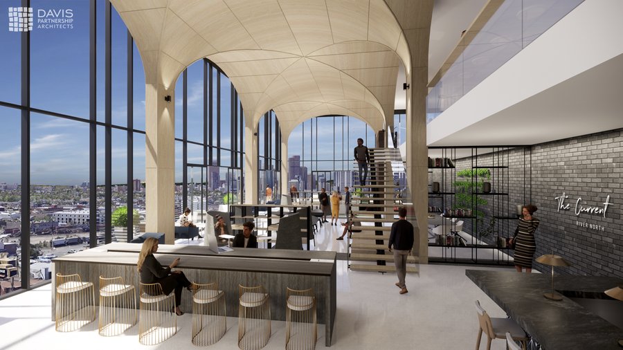 RiNo's newest office building features lots of glass and a private ...