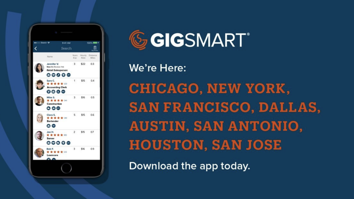 GigSmart expands to seven new major US metros, including San Antonio ...