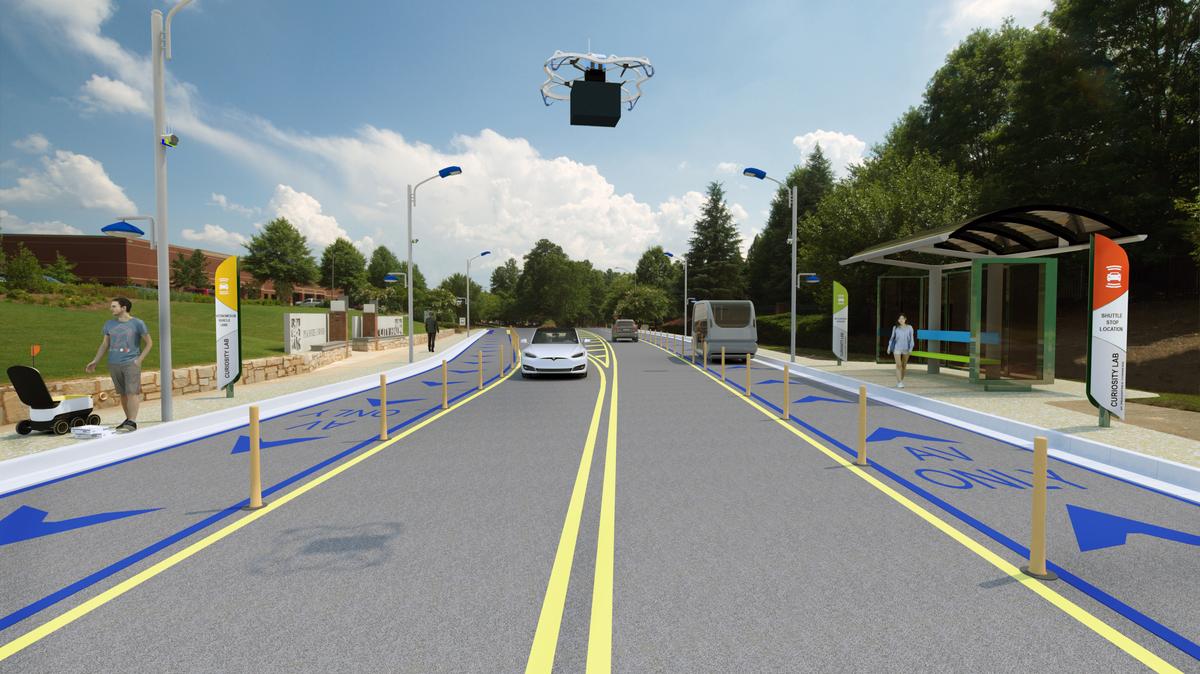 Peachtree Corners video gives Curiosity Lab vision of the future ...