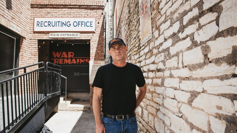 Behind the scenes at Dan Carlin's 'War Remains' exhibit in Austin ...