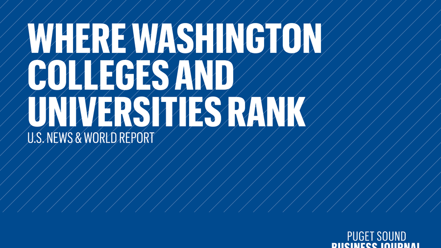 These are the top Washington universities, according to U.S. News ...