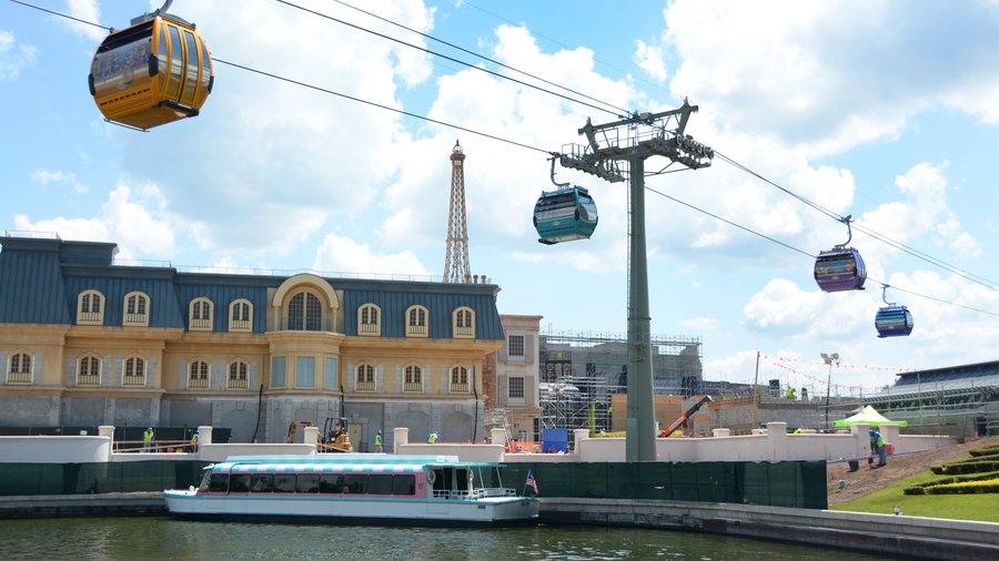Disney's new gondola system prepares for Central Florida debut in ...