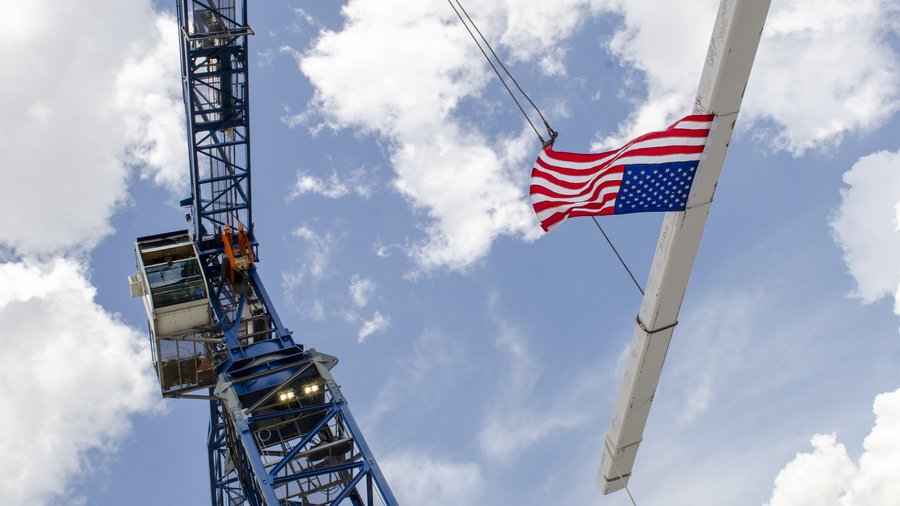 Madison Marquette's The Travis apartment tower in Midtown tops out ...