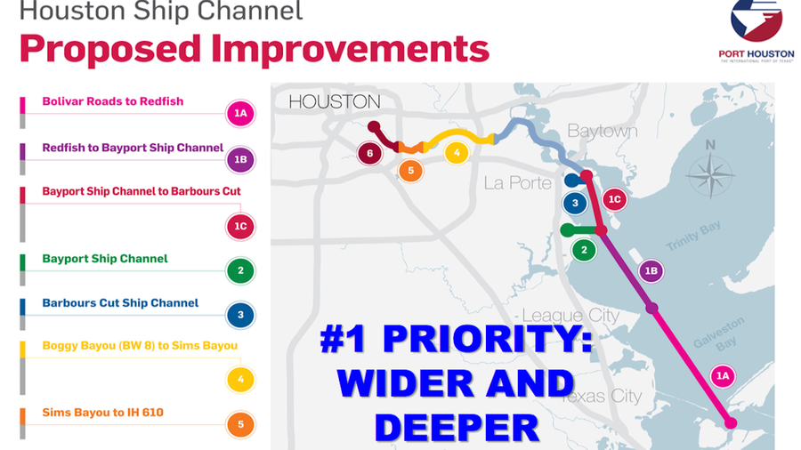 Houston Ship Channel expansion project authorized by Congress - Houston ...