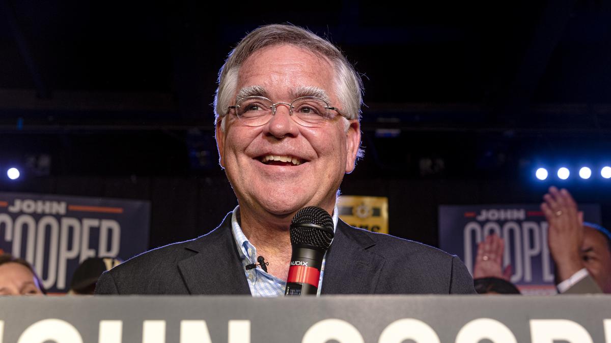 John Cooper wins Nashville's race for mayor against David Briley ...