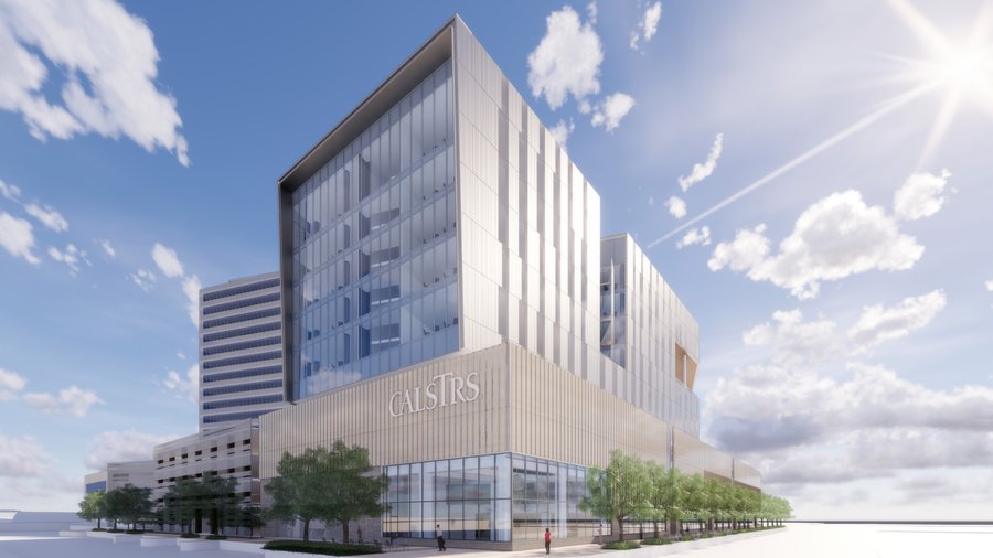CalSTRS shows renderings of planned buildings - Sacramento Business Journal