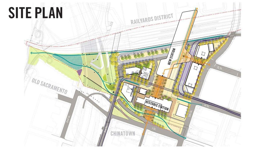 City plans new rail, bus, bike transit hub at Sacramento Valley Station ...