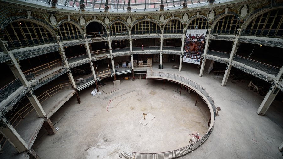 2019 08 20 Dayton Arcade Construction Progress 3