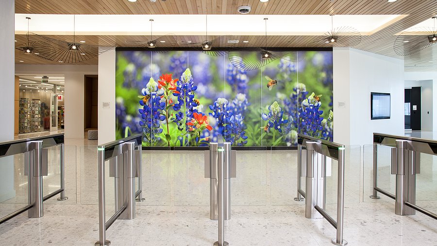 3M Austin Center elevator bay