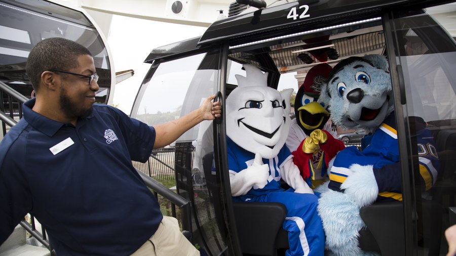 St. Louis Union Station unveils observation wheel, other features - St ...