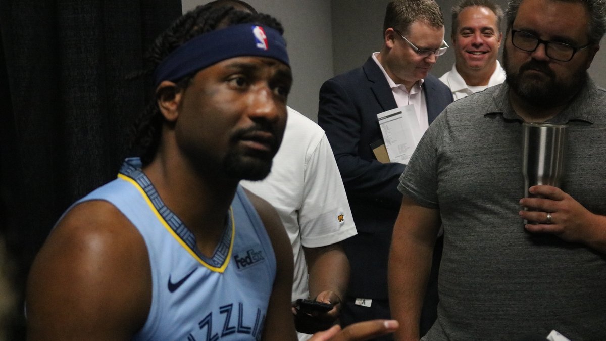 Memphis Grizzlies hold court on Media Day - Memphis Business Journal