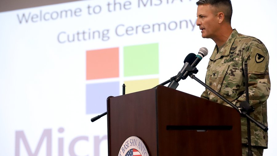 Microsoft teams with Joint Base San Antonio on Military Spouse ...