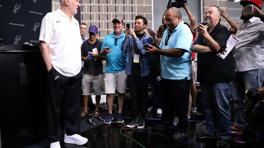 Inside Look: San Antonio Spurs media day all about change (photos ...