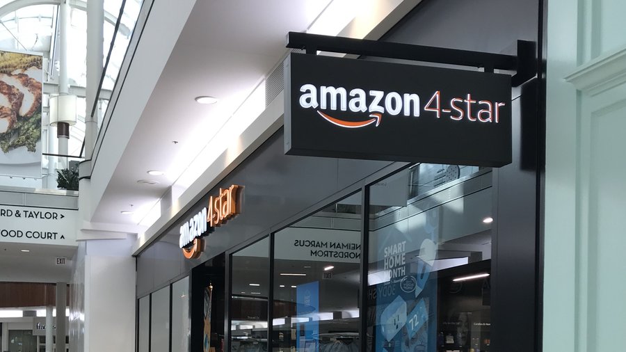 Amazon 4-star store in Natick, Massachusetts