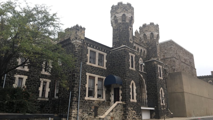 Gov. Larry Hogan tears down historic Baltimore City jail - Baltimore ...