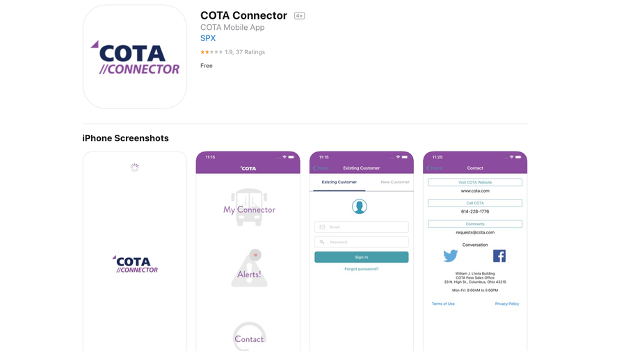 COTA rolls out Connector mobile-payment app and card - Columbus ...