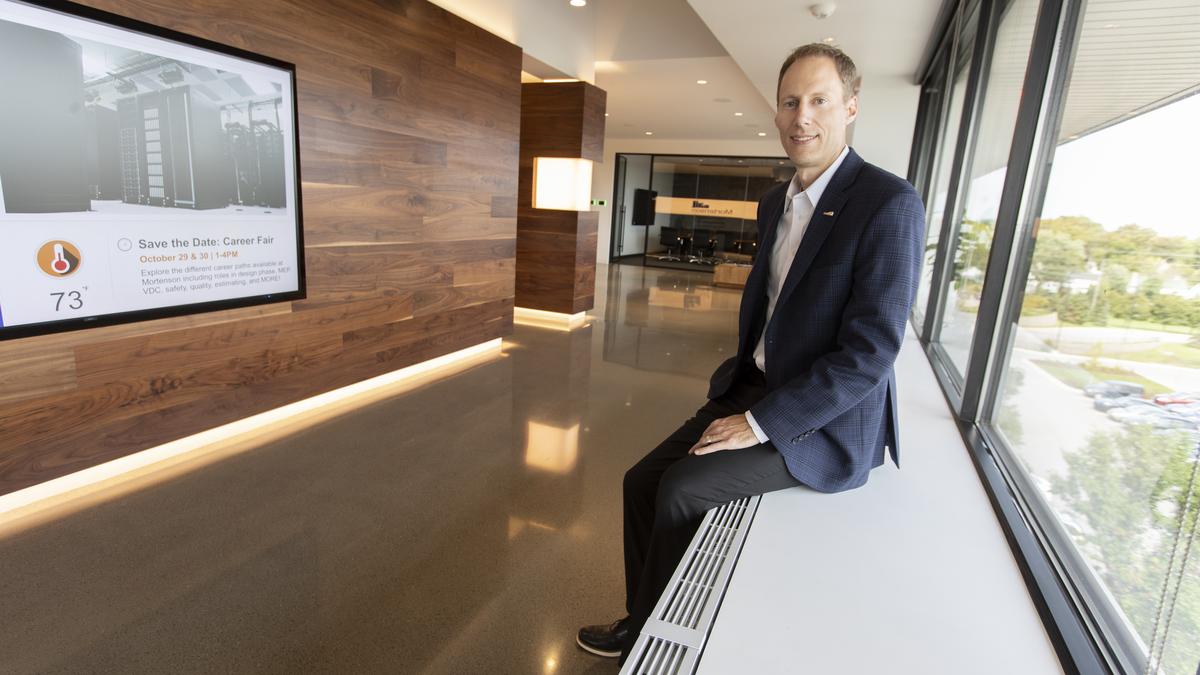 Scott Heberlein growing teams, community at Mortenson - Milwaukee ...