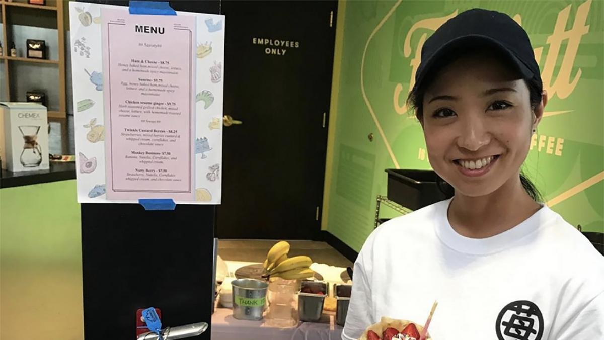 Japanese crepe popup Ichigo Tokyo Crepes opening Eat Street brick-and ...