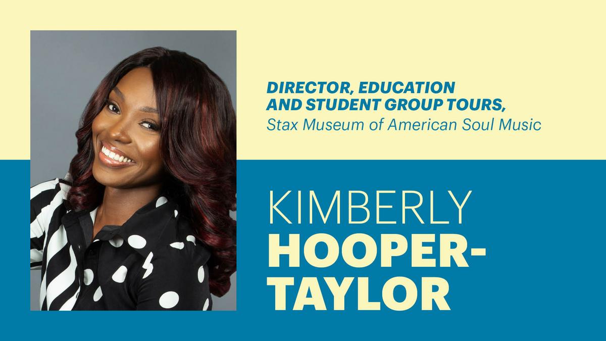 2019 40 Under 40 honoree, Kimberly Hooper-Taylor, Stax Museum of ...